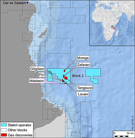 Statoil Makes Its Eight Discovery in Block 2 Offshore Tanzania ...