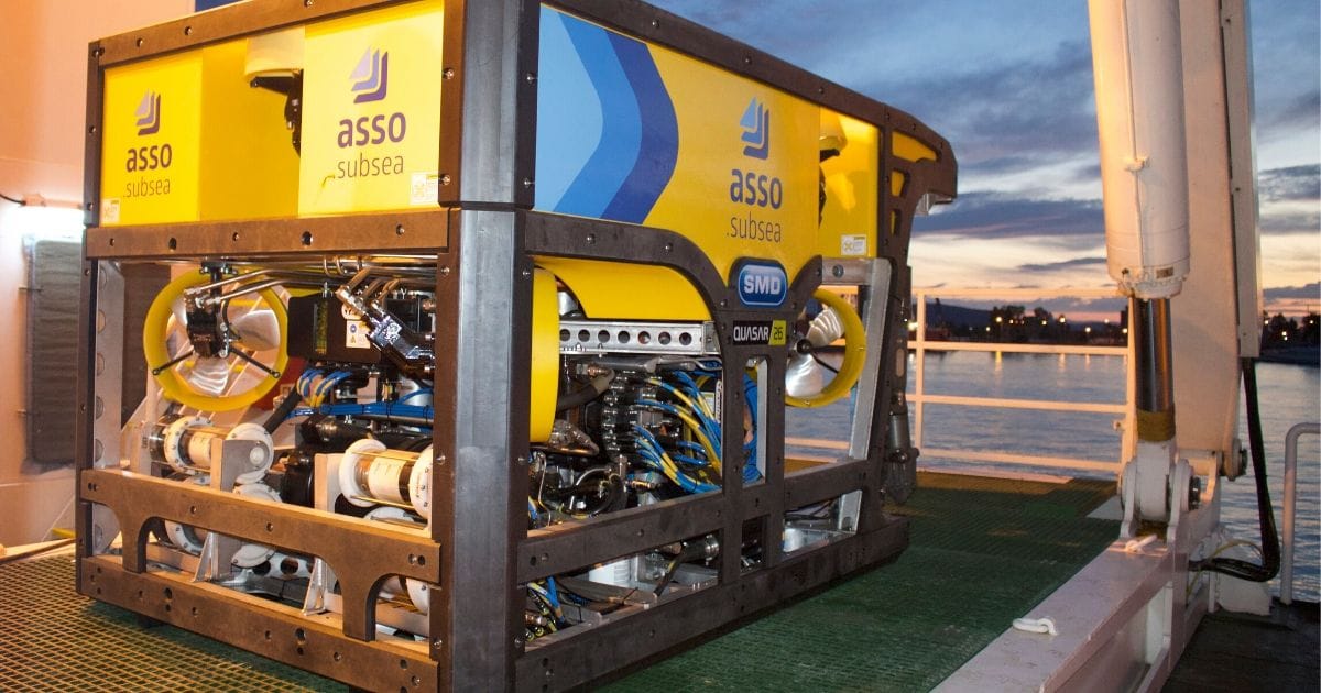 Asso.subsea Takes Delivery of SMD Quasar ROV - Offshore Source