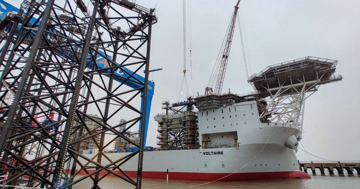 Jan De Nul Launches the World’s Tallest Next Generation Jack-Up ...