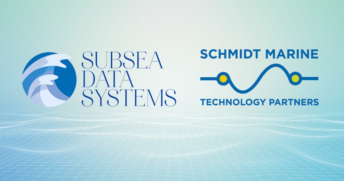 Subsea Data Systems Receives Grant Support from Schmidt Marine ...