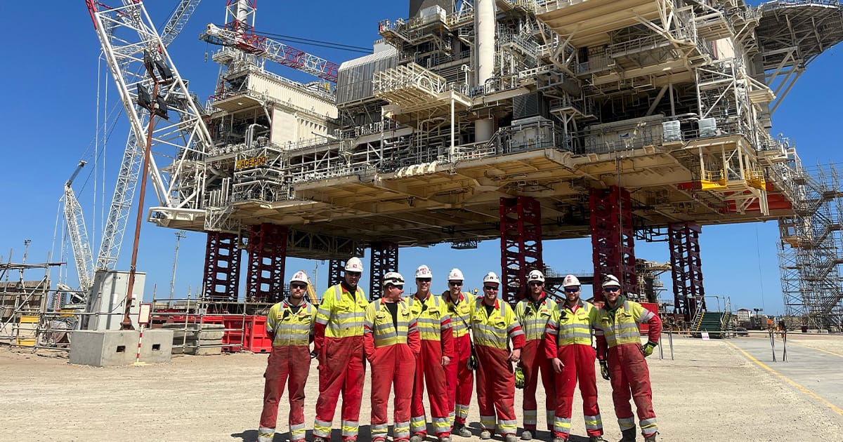 Mammoet Completes Load-Out and Offshore Installation Operations of ...