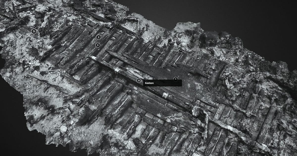 Digital 3D Model of Shipwreck Shared to Mark Anniversary of Its Loss ...