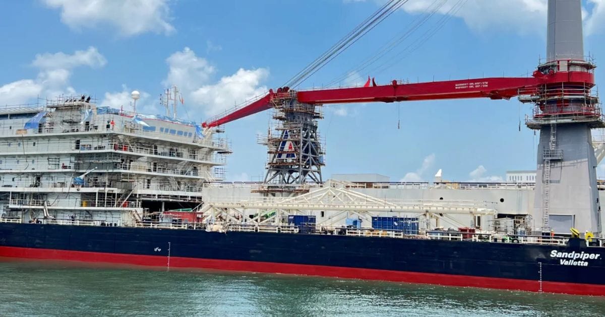 Allseas’ New Shallow Water Offshore Construction Barge Inaugurated ...