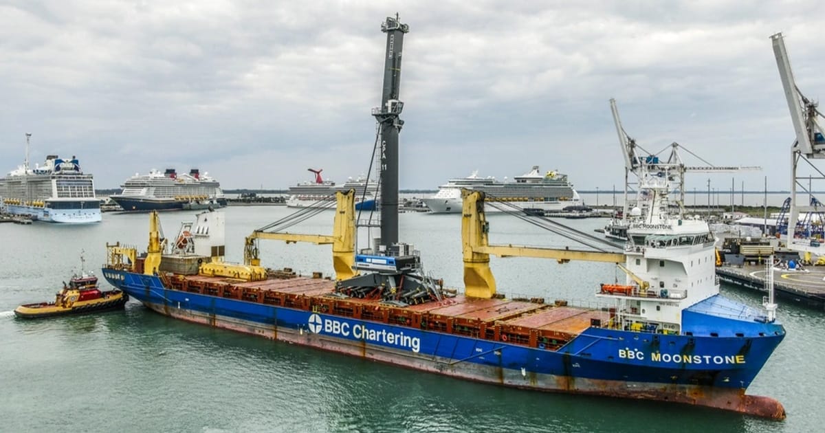 Port Canaveral Expands Cargo Handling Capacities with Second Mobile ...