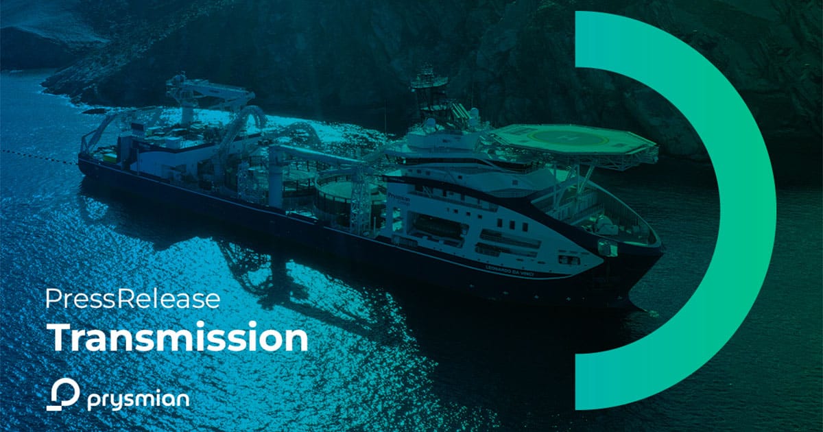 Prysmian to Supply HDVC Cable System to EGL2 After Signing €1.9 B ...