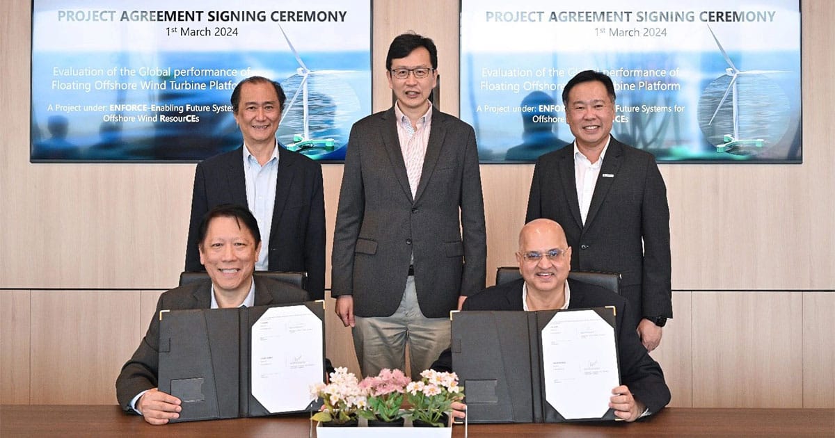Seatrium Awards Contract for Development of Semi-Submersible Wind ...