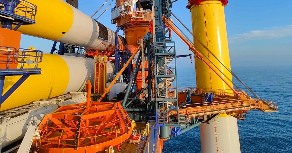 RWE Installs First Turbine Foundation at Its Sofia Offshore Wind Farm ...