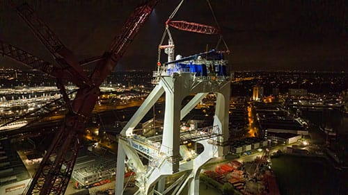 A-Frame Installation Enhances Offshore Wind Vessel Capability ...