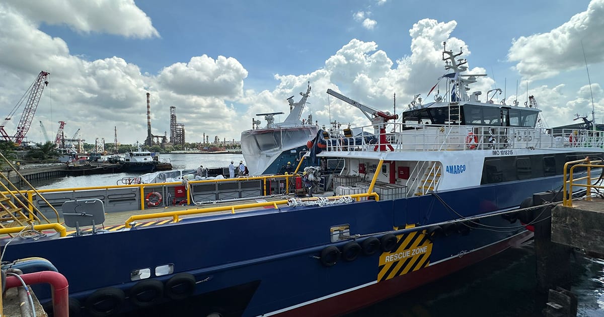 Strategic Marine Delivers Cutting-Edge Fast Crew Boat to Amarco ...