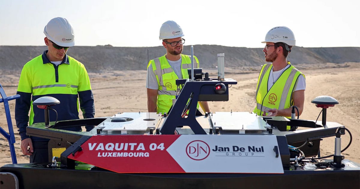 Jan De Nul and Maritime Robotics Unveils Innovative USV in Dubai ...